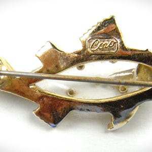 Signed Coro Sea Imp Jelly Belly Brooch Patented 1949 - Etsy