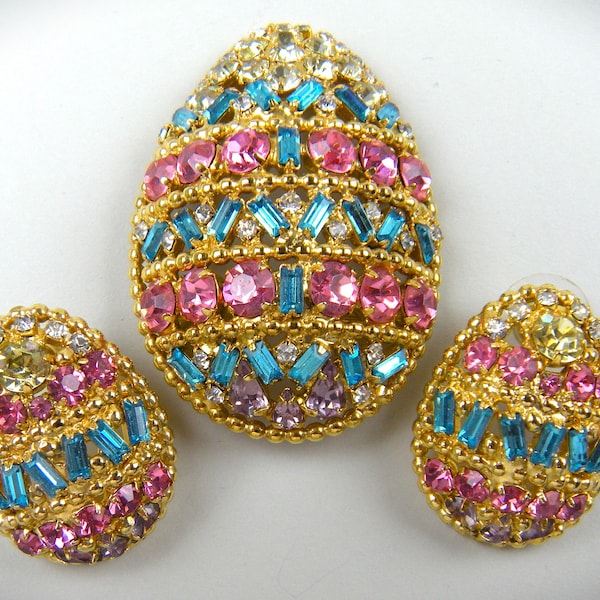 Easter Egg Brooch - Etsy