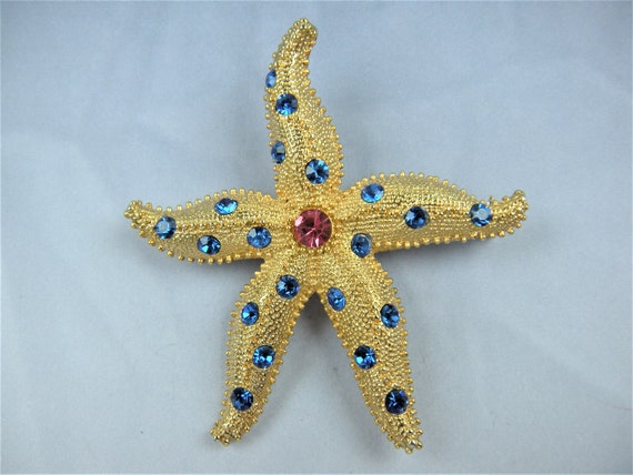 Starfish brooch - Gem