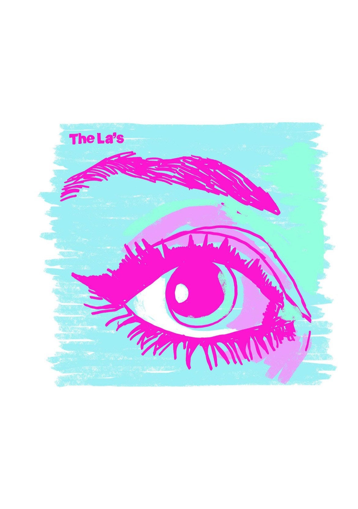The Las 1990 Album Cover Mini Print There She Goes Indie - Etsy UK