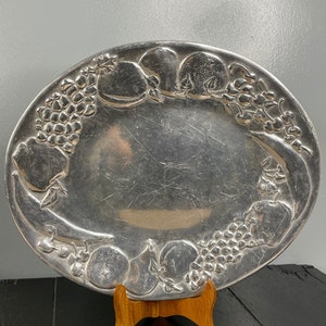 Vintage the Wilton Company CO. RWP Oval Serving Platter Metalware ...