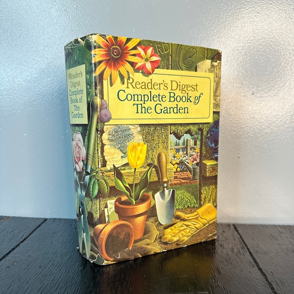 Vintage Garden Book - Etsy