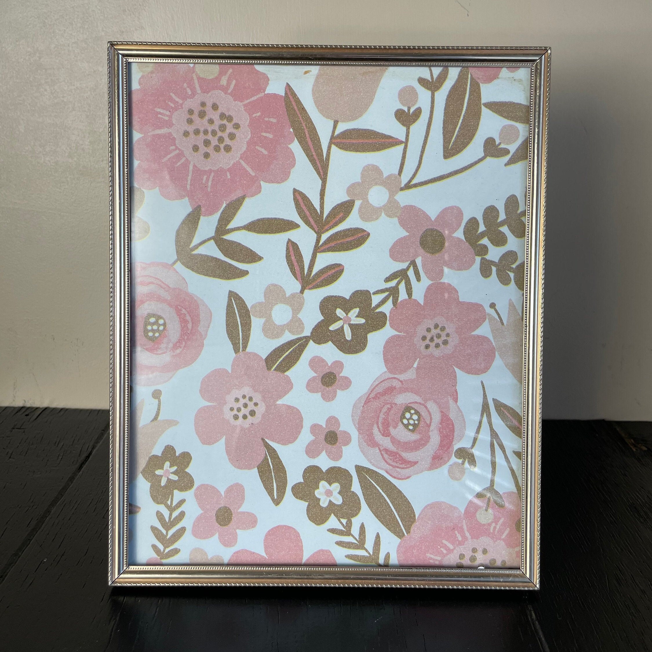 Vintage Ornate Gold Tone Floral Picture Rope Frame Photo 8x10 | Etsy