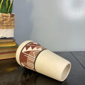 Vintage Clay Pot Terracotta Sioux Indians Mexico Pottery Vase Mexican ...