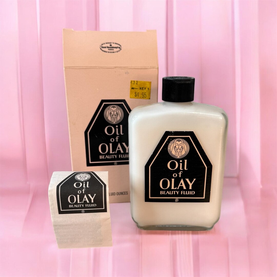 Vintage Oil of Olay Beauty Fluid Lotion – New Old Stock W/ Box – 6 Fl ...