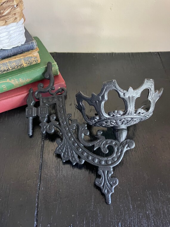 Vintage Antique Victorian Cast Iron Filigree Swing Arm - Etsy