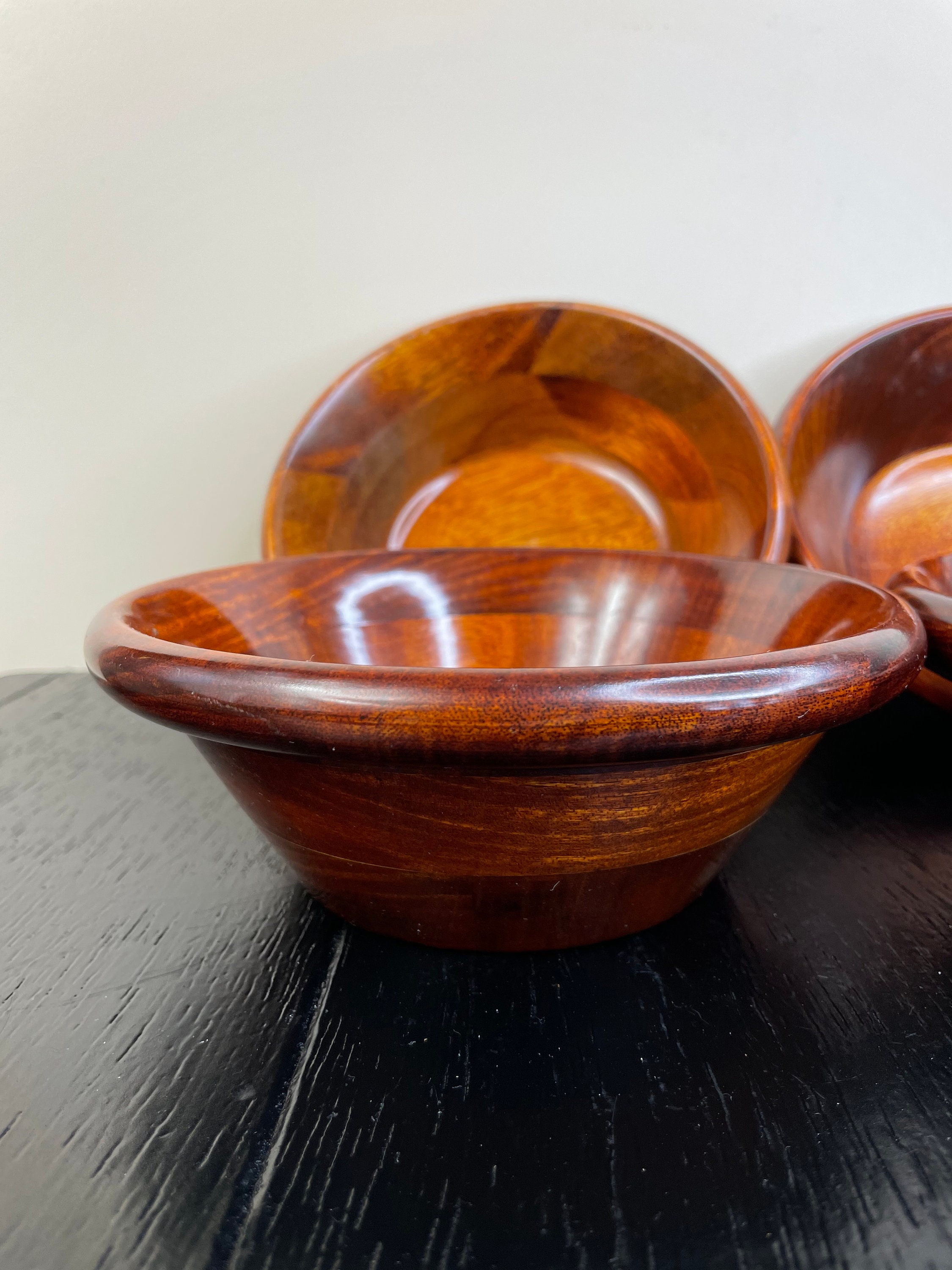 Vintage Siamese Teak Bowl MID CENTURY Modern Wood Retro Tray | Etsy