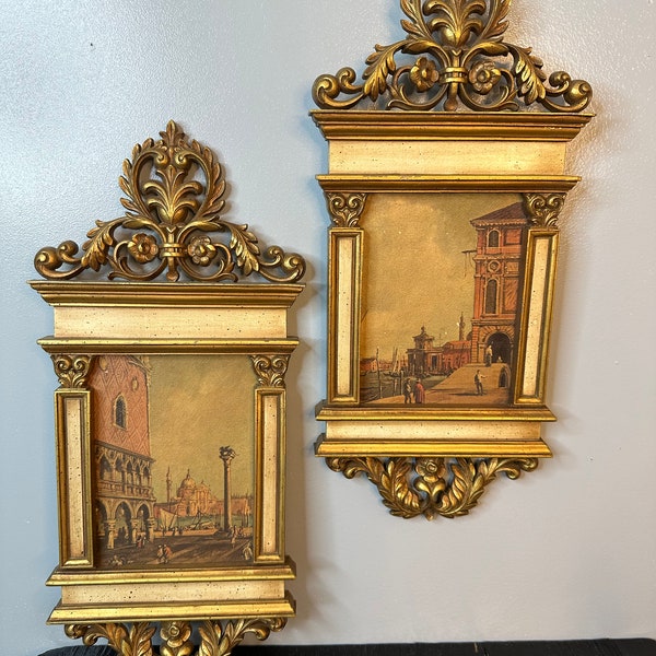 Victorian Gold Wall Art - Etsy