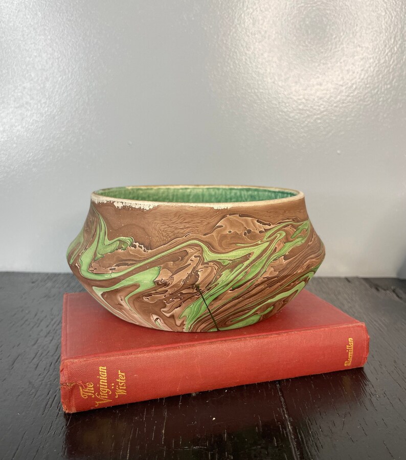 Vintage Garden of the Gods Mid Century MCM Swirl Pottery - Etsy