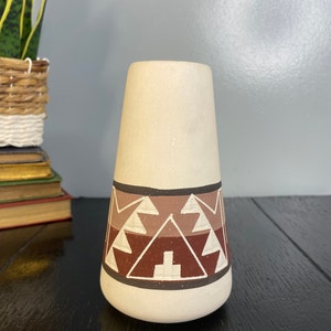 Vintage Clay Pot Terracotta Sioux Indians Mexico Pottery Vase Mexican ...