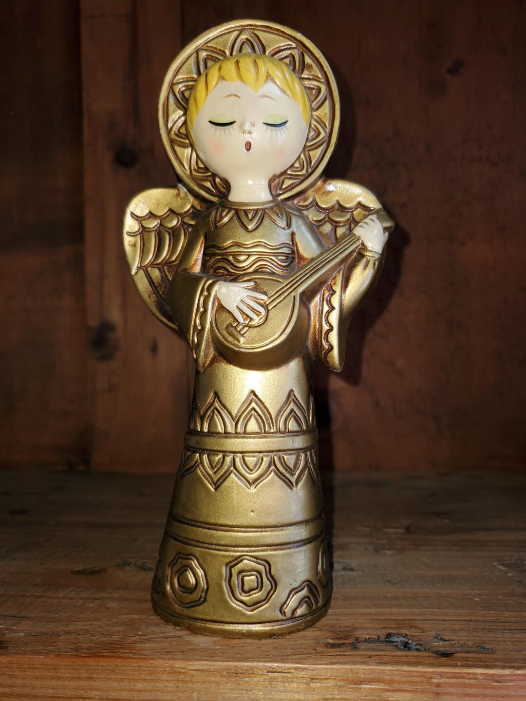 1960's Stunning Vintage Christmas Angel Musician - Etsy