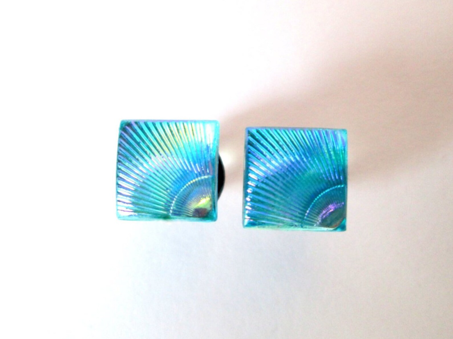 Plugs - Aqua Blue Fish Fin Mermaid Square 4g, 2g, and 0g - Etsy