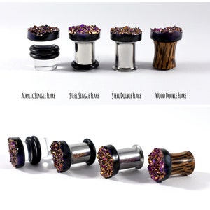 Plugs - Pale Baby Pink Button Plugs - 2g, 0g, and 00g. - Etsy