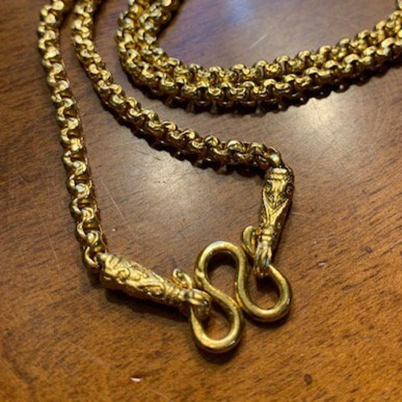 24k Gold Chain - Etsy