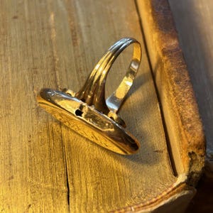 Vintage Monogram Ring Hybrid Hand-engraved Initials JHL Vintage 14K ...