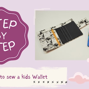 PDF - How to Sew a Kids Wallet Tutorial - Charmedbyashley - Etsy