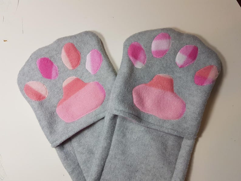 Sewing Pattern Cat Paw Pocket Scarf the Bianca - Etsy