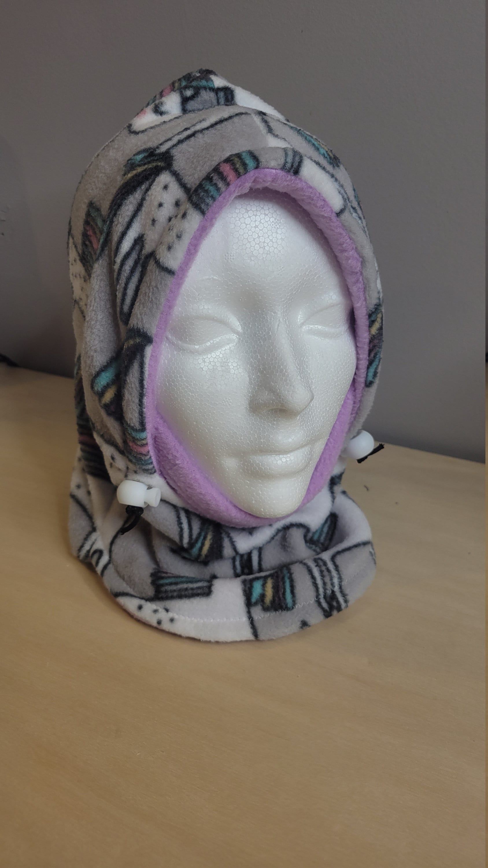 PDF Sewing Pattern - Balaclava Hat With Mask and Fully Adjustable Kids ...