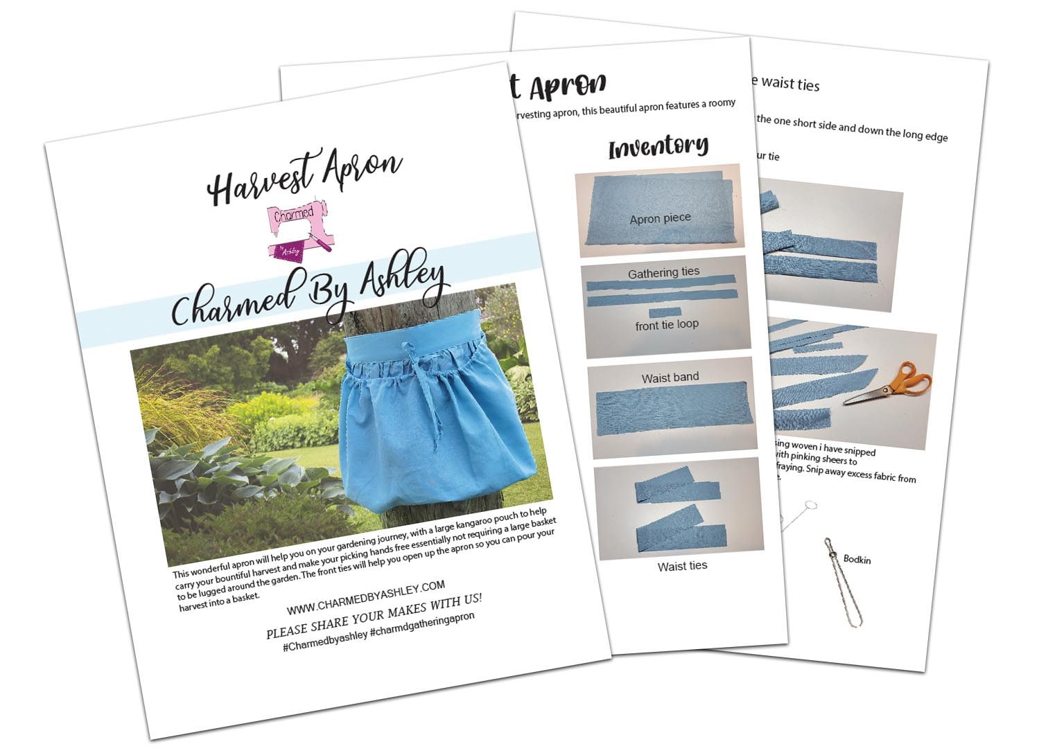 New PDF Gathering Harvest Apron Sewing Tutorial PDF - Etsy