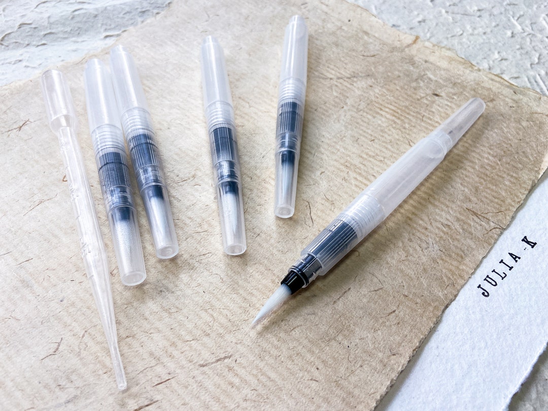 Water Brush Set of 5 for Painting - Etsy