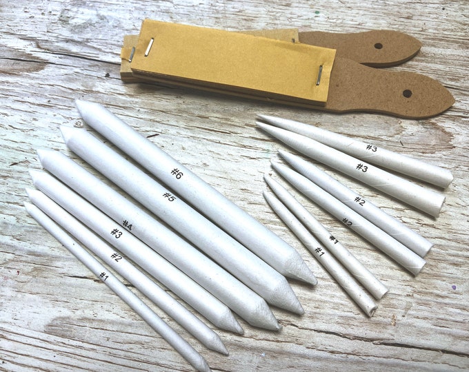 Drawing Kit Blending Stump Tortillon Sandblock Pencil Drawing Blending ...