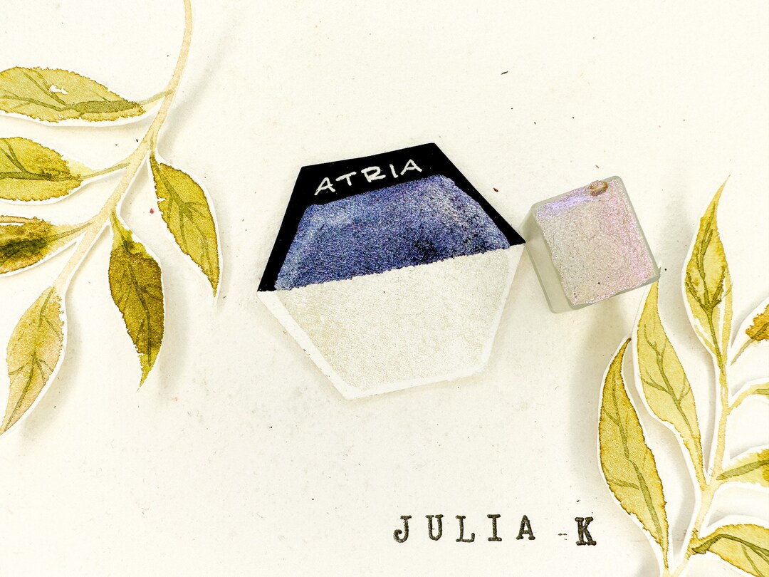 Atria- Handmade Watercolor Paint - Etsy