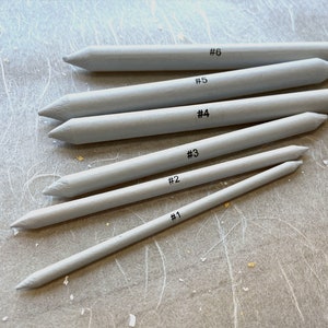 Drawing Kit Blending Stump Tortillon Sandblock Pencil Drawing Blending ...