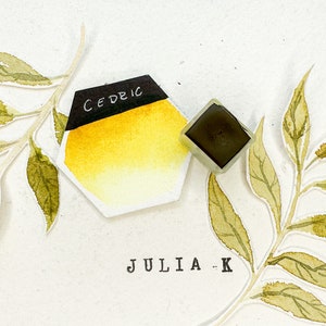 Cedric- Handmade Watercolor Paint - Etsy