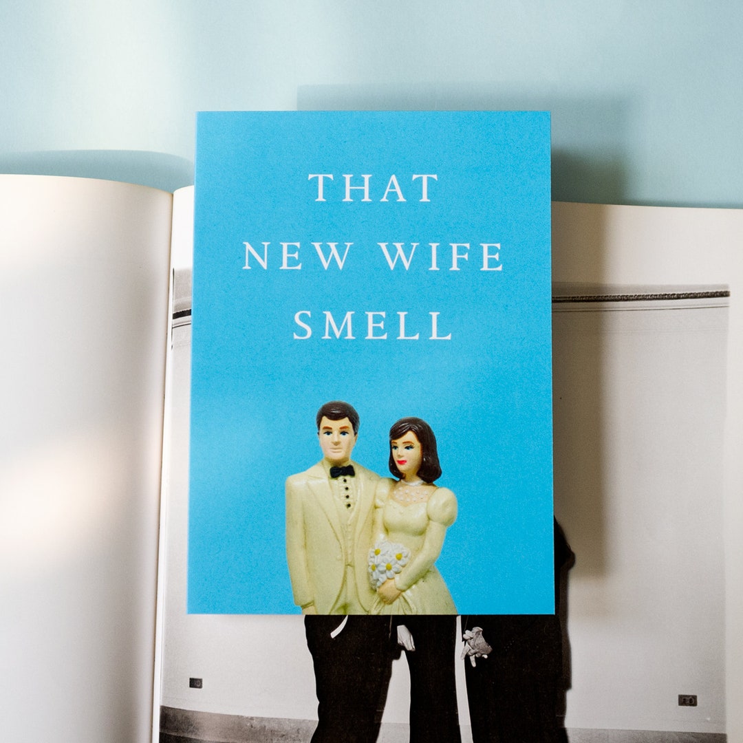 New Wife Smell Greeting Card Funny Wedding Engagement Cheeky Bride ...