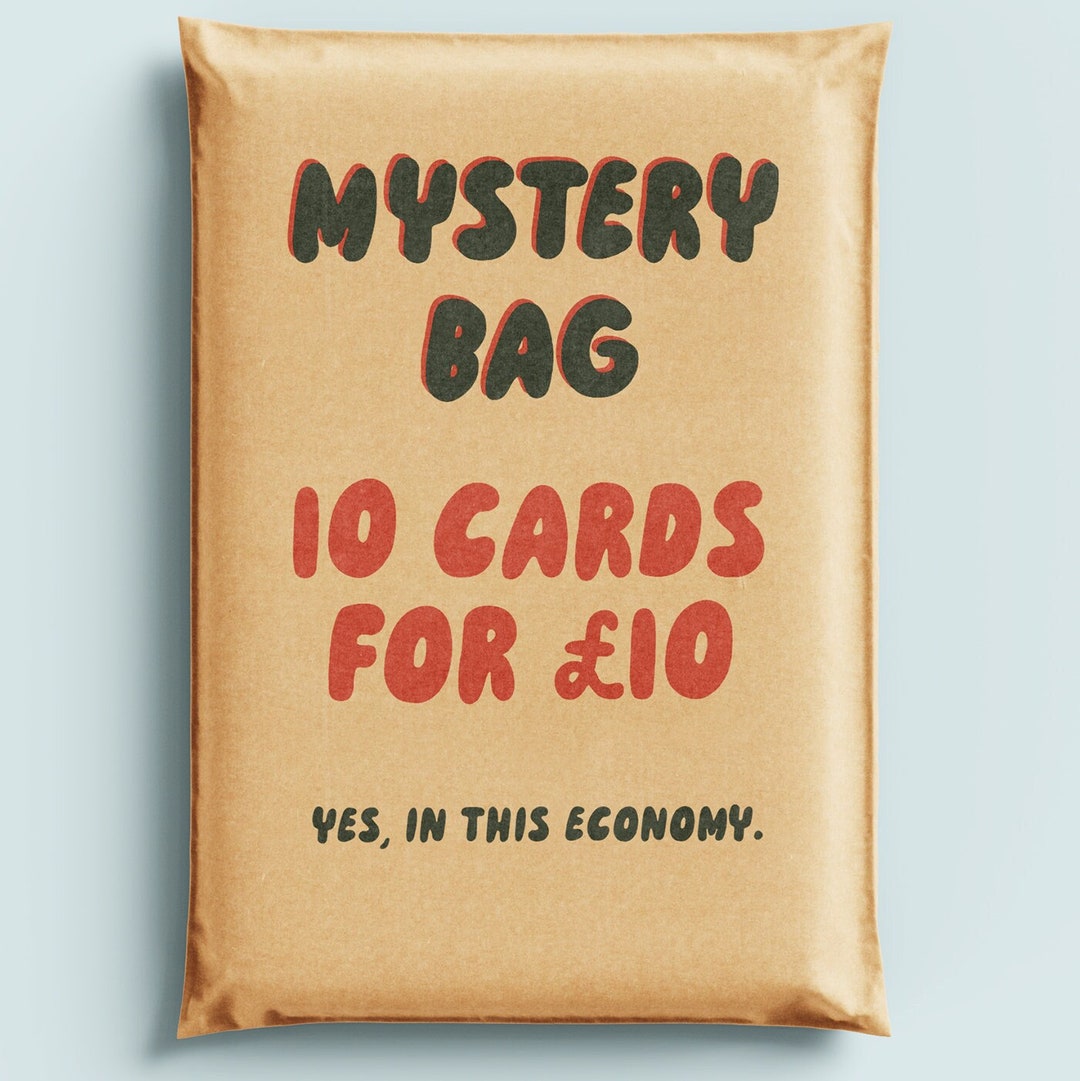 10 Greeting Cards Mystery Bundle Multipack Sale Lucky Dip - Etsy