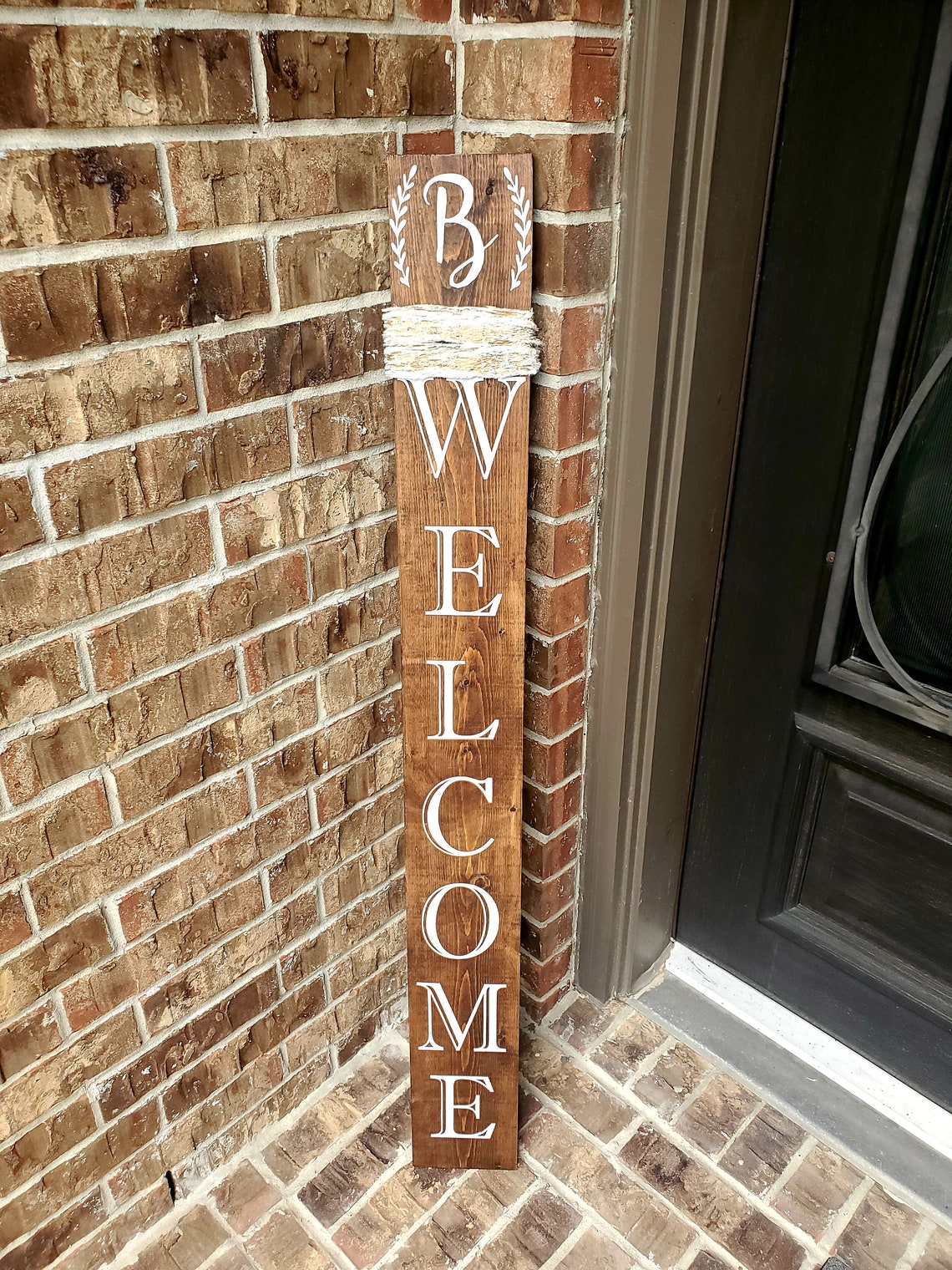 Initial Welcome Sign Interior or Exterior - Etsy Hong Kong