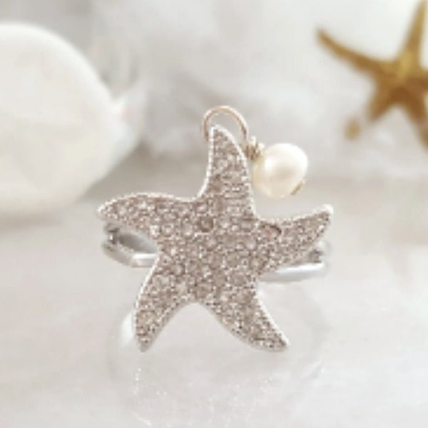 Starfish Ring - Etsy