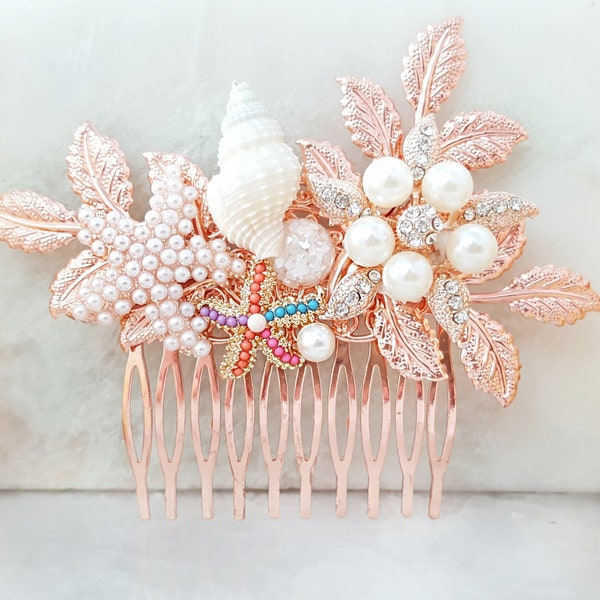 Seashell Hair Clip - Etsy