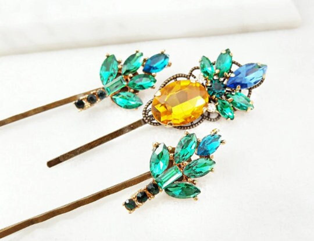Pineapple Hair Clip Fruit Hair Pin, Kawaii Hair Clips for Thick Hair ...