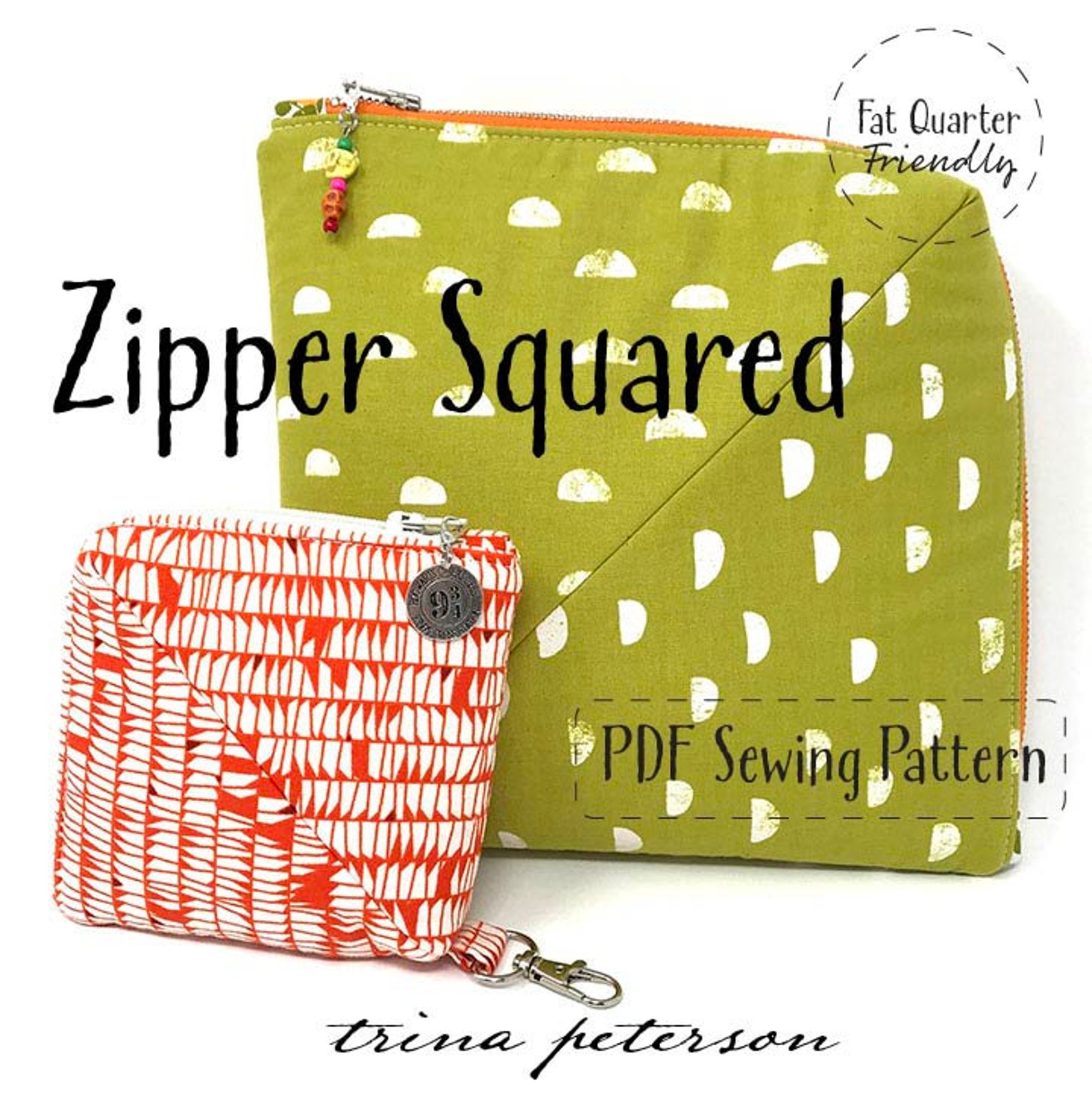 Zipper Squared PDF Sewing Pattern - Etsy