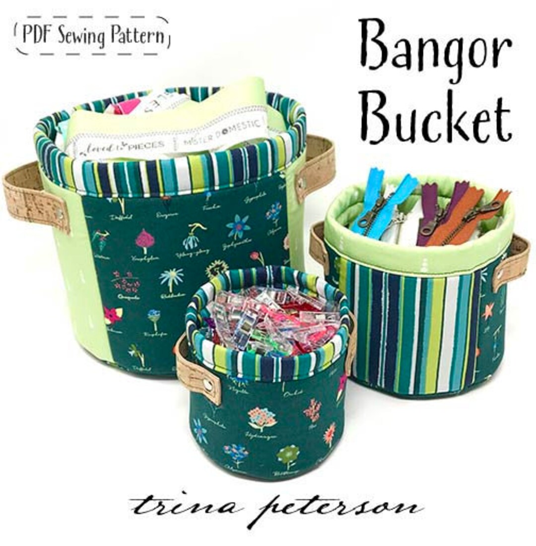 Bangor Bucket PDF Sewing Pattern - Etsy