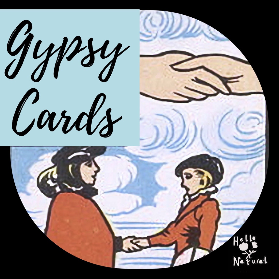 Old Gypsy Fortune Telling Printable Cards 36 Card Deck - Etsy