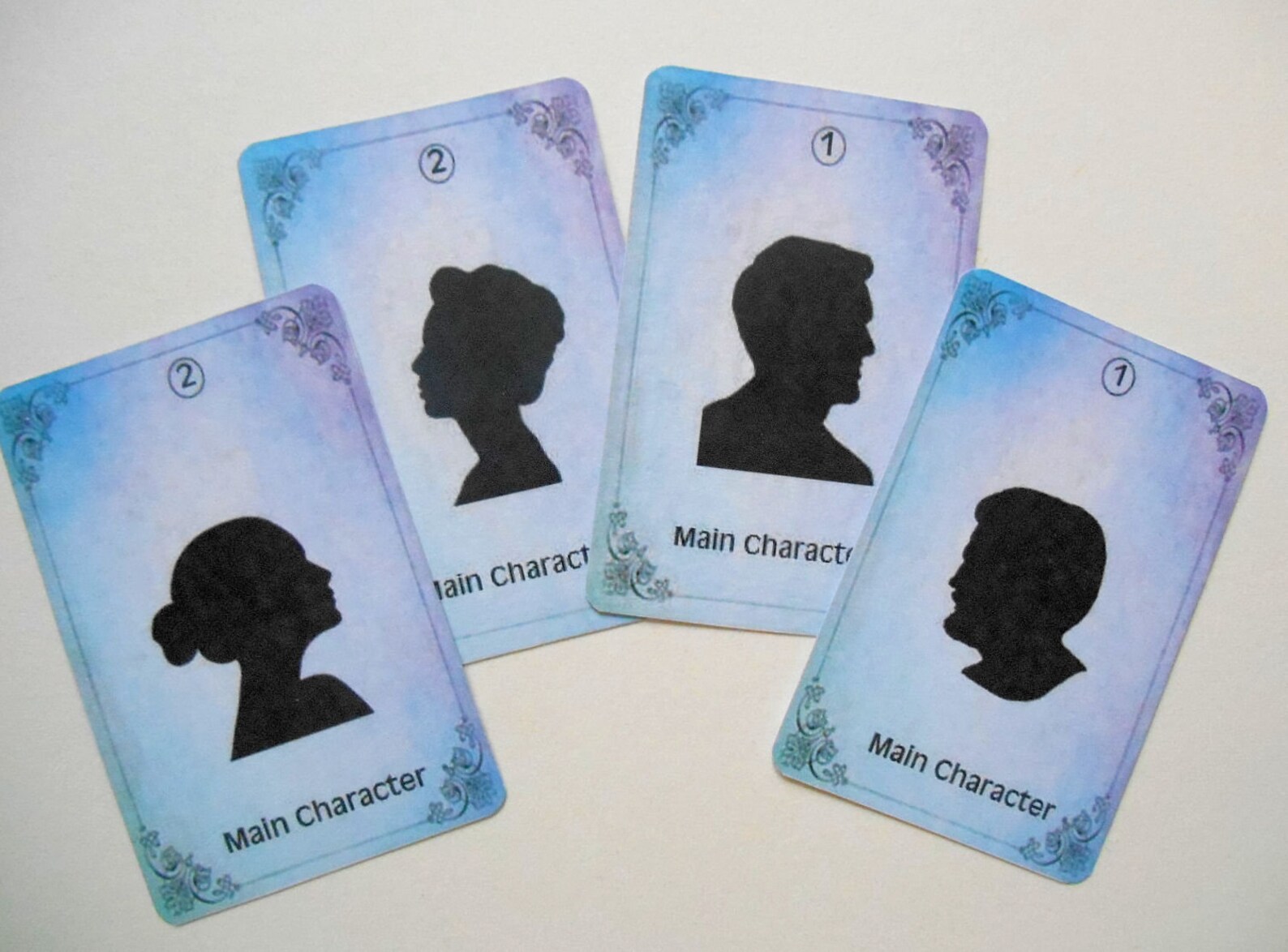 Silhouette Kipper Printable Kipper Cards Colour Coded 38 - Etsy Canada