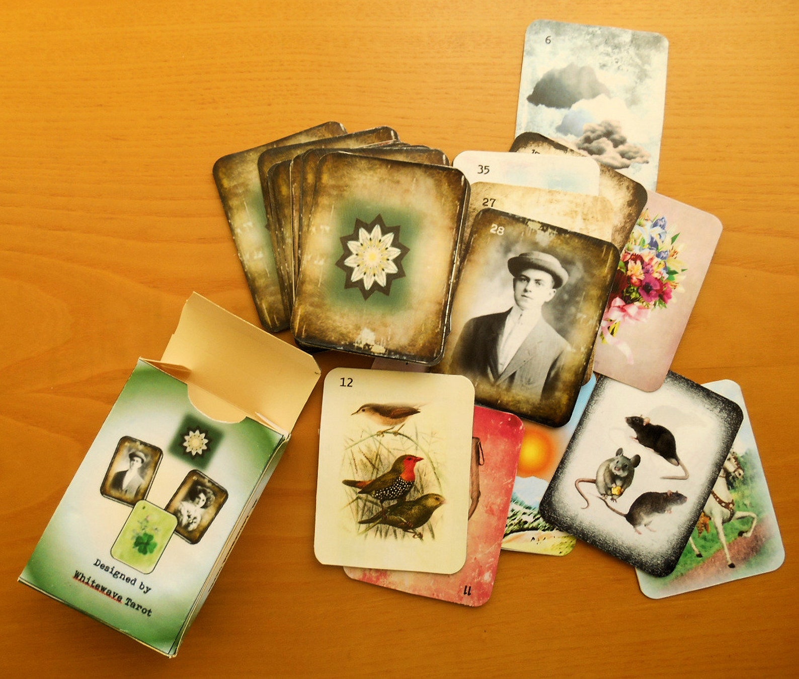 Vintage Insight Printable Lenormand Cards and Box 38 | Etsy