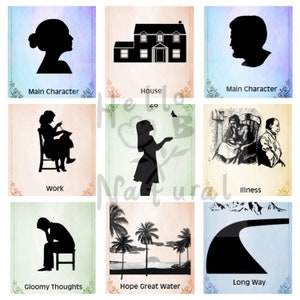 Silhouette Kipper, Printable Kipper Cards, Colour Coded, 38 Card Deck ...