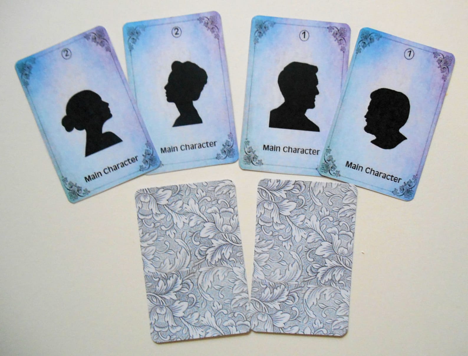 Silhouette Kipper Printable Kipper Cards Colour Coded 38 - Etsy Ireland