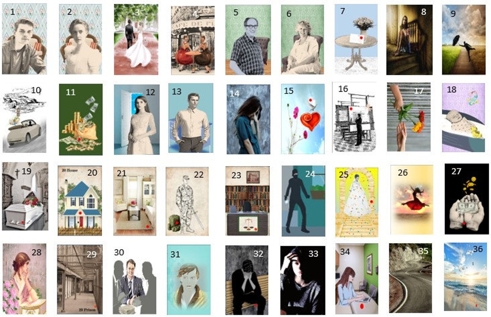 Kipper Grand Tableau Printable PDF Template and Mini Cards - Etsy