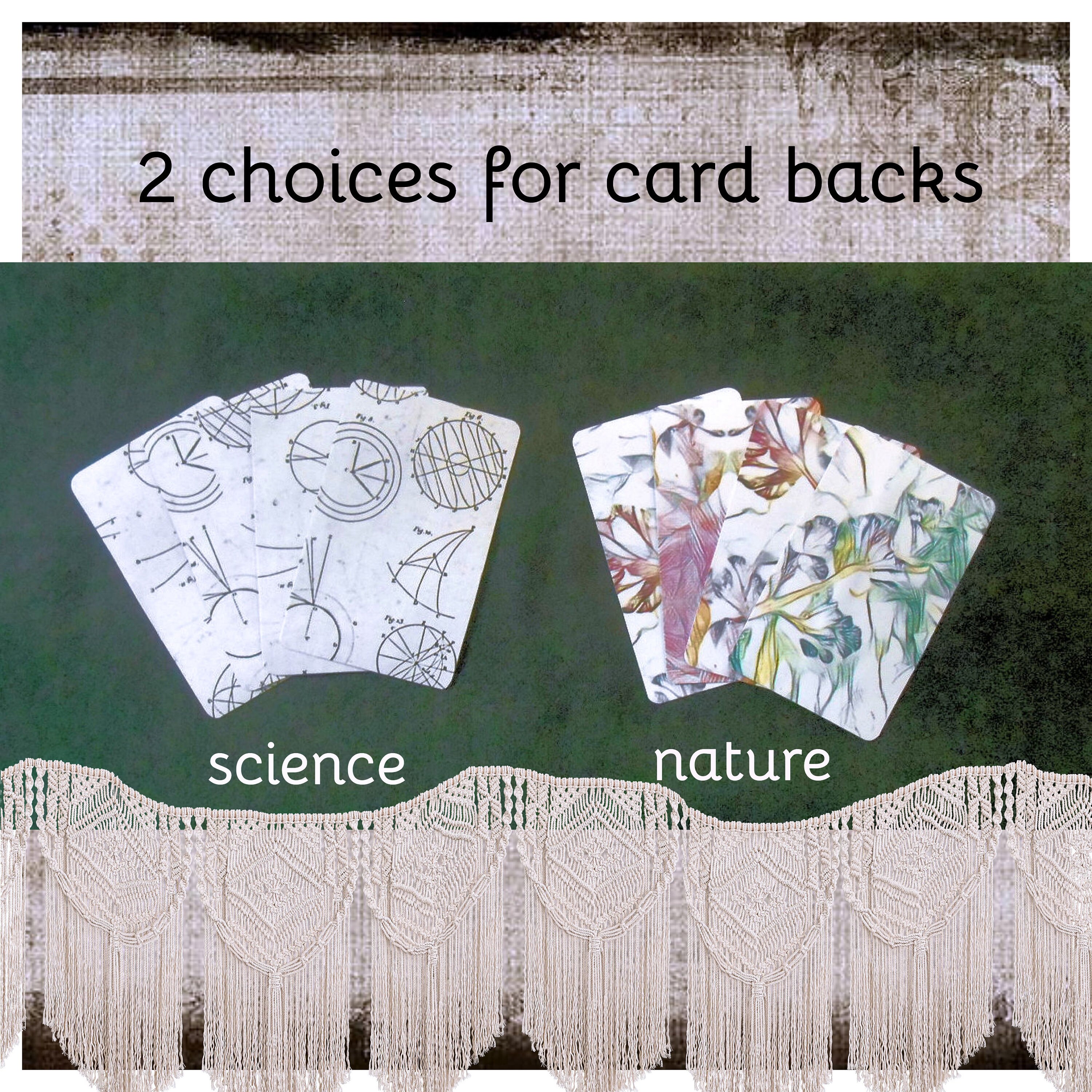 Elemental Tarot, Colour Coded Elements, Bridge Sized Cards, Borderless ...