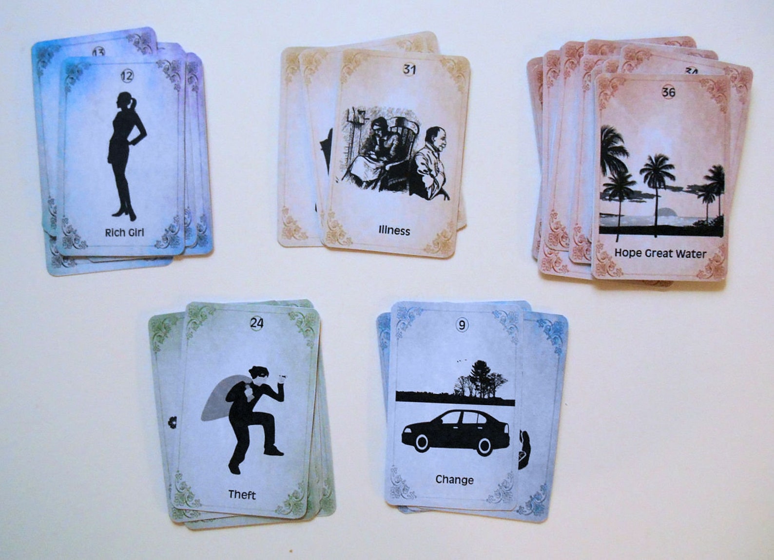 Silhouette Kipper Printable Kipper Cards Colour Coded 38 - Etsy Australia