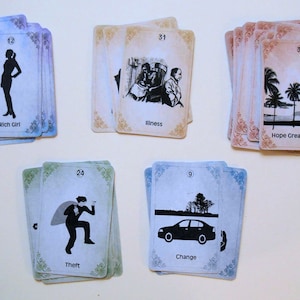 Silhouette Kipper, Printable Kipper Cards, Colour Coded, 38 Card Deck ...