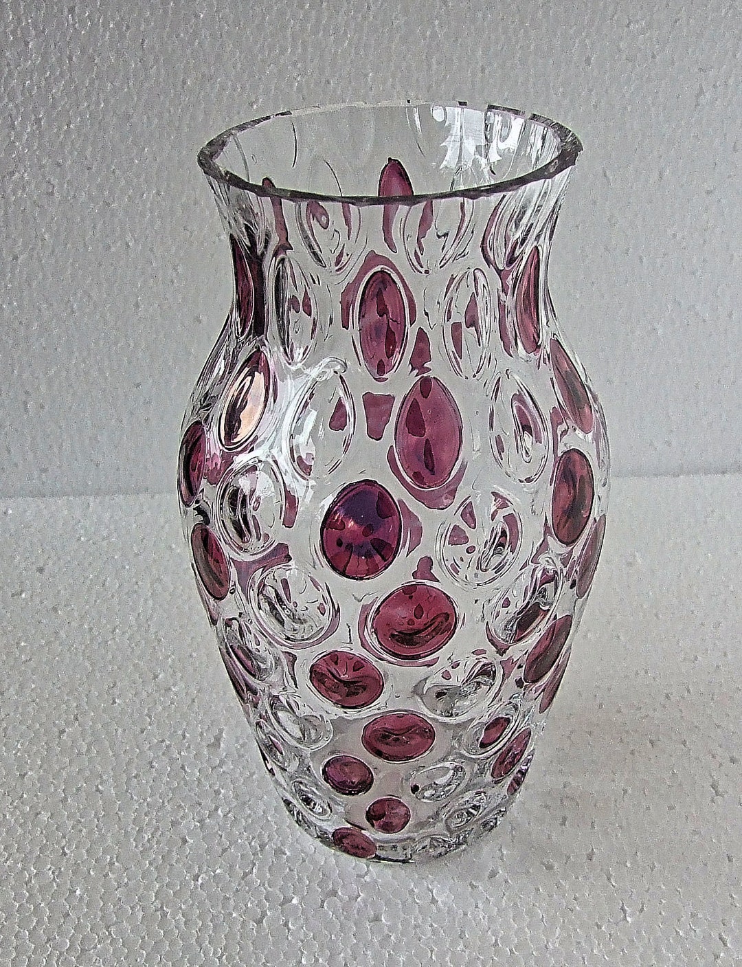 Vintage Czech Sklo Union 'nemo' Vase by Max Kannegiesser - Etsy