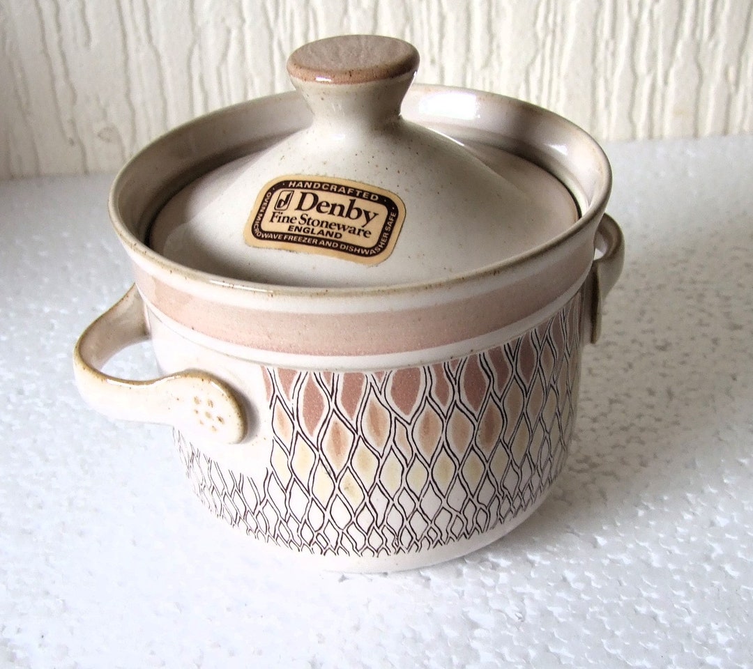 Denby Chantilly Lidded Sugar Bowl New With Label - Etsy