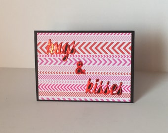 Kiss greeting card | Etsy