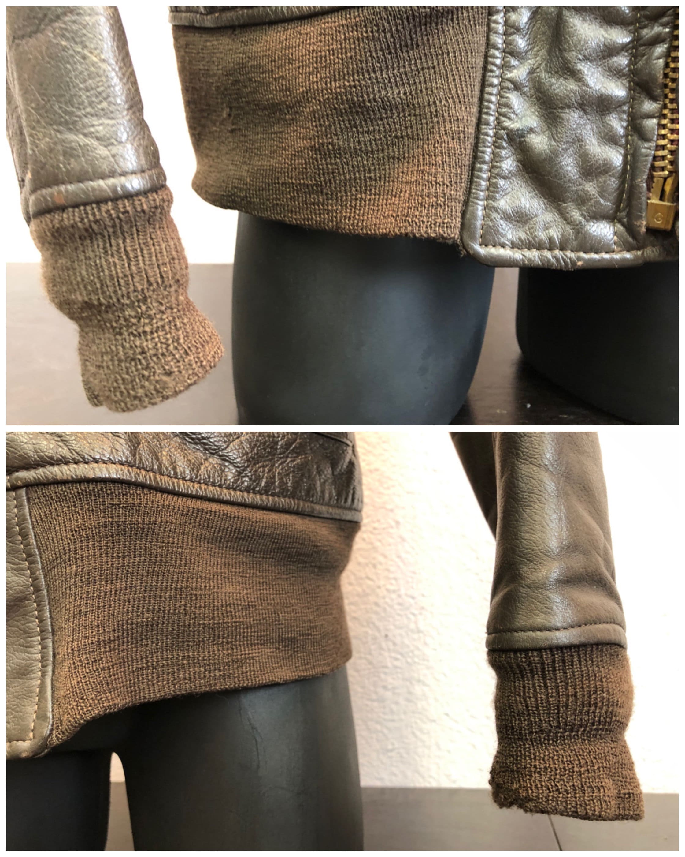 1970s Navy Type G-1 Leather Jacket (HMX-1) Presidential and VIP Marine ...