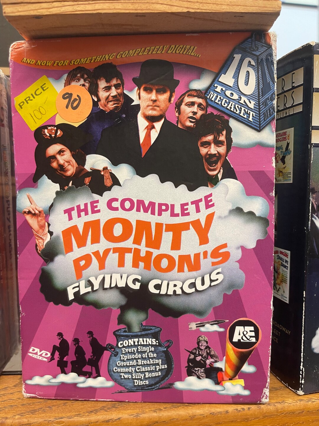 The Complete Monty Python's Flying Circus 16 Ton Megaset DVD Collection ...